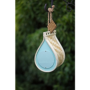 Wildlife World Dew Drop Butterfly House Garden Habitat - Wooden Nest for Bugs, Butterflies, Moths & Lacewings