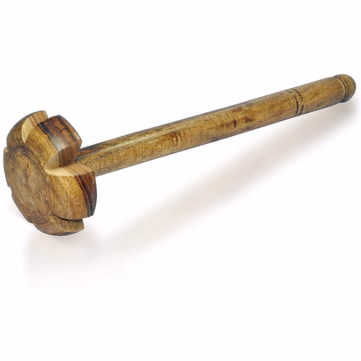 Wooden Mathani Whisker, Whisk Beater, Ravi, Ravai Churner, Curd Beater, Lassi Beater, Lassi Maker - 12 Inch