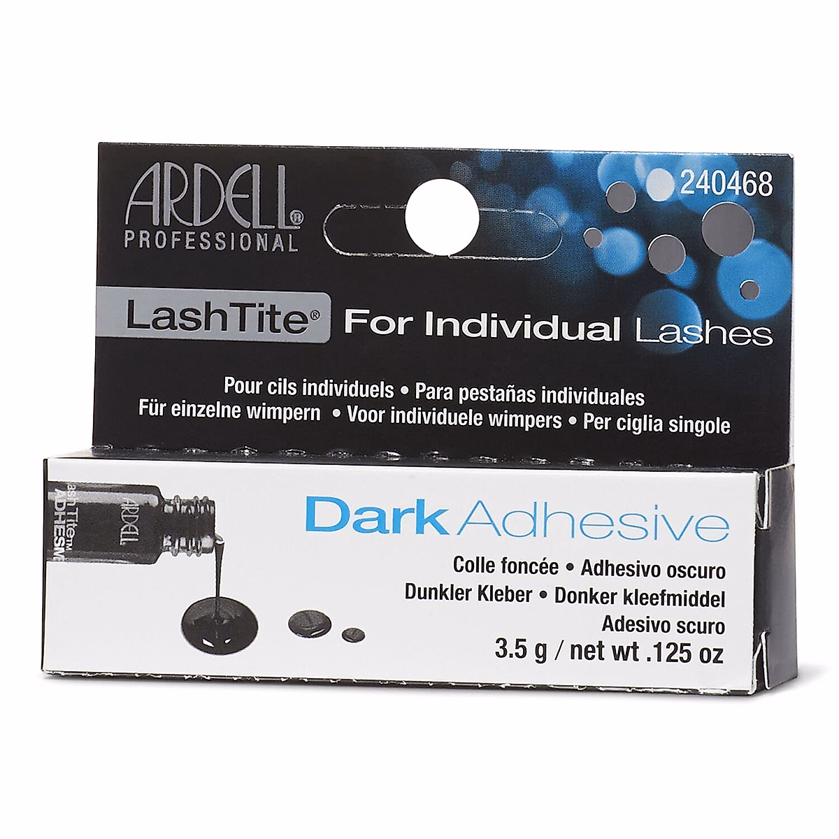Ardell Lashtite Individual Lash Adhesive, Dark, 0.12-Ounce