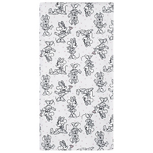 4-Pack Baby Girls Minnie Mouse Flannel Receiving Blankets