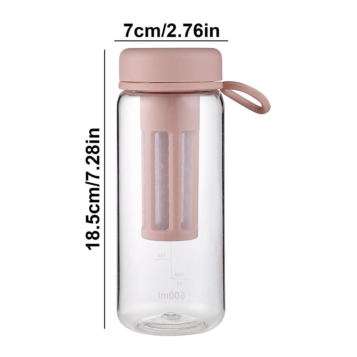 RFSHOP Iced Coffee Maker, Cold Brew Coffee Maker, Iced Tea Maker, Cold Brew Maker, Leakproof Portable Cold Brew Jar For Outdoor Sports Travel Hiking Camping Fitness Gym