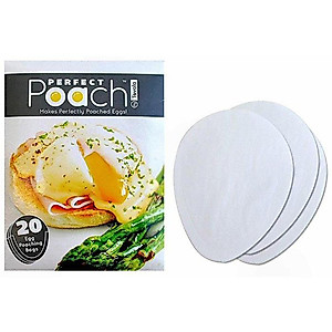 TOVOLO Egg Poaching Papers Perfect Poach, 1 EA