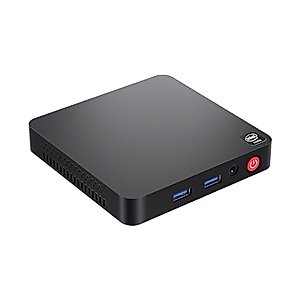 Beelink Desktop Mini PC T4 Pro, W10 PRO Intel Celeron N3350(up to 2.4GHz) Ultra-Quiet Mini Computer,4GB DDR/64GB eMMC,Dual HDMI Port,4 USB 3.0, 2.4G+5.8G WiFi, BT4.0