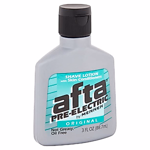 Afta Pre-Electric Shave Lotion With Skin Conditioners Original 3 oz (Pack of 2)