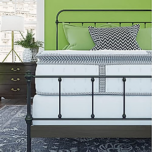 Classic Brands Mercer Cool Gel Memory Foam and Innerspring Hybrid 12-Inch Pillow Top Mattress | Bed-in-a-Box Queen