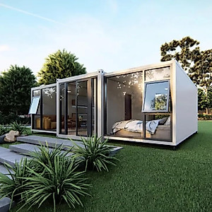 Prefabricated House 20ft 40ft Modular Folding Container Compact and Portable Container Home