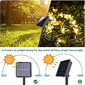 AKFATUP LED String Light for Bedroom, Decorative Lights, Christmas Lights, Holiday Decoration Lights (Solar)