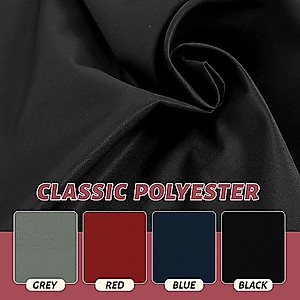 Parkerly Outdoor Patio Chair Cushion 20x20x4 Inch Waterproof Seat Cushions Indoor Double Piping Durable Comfortable Square Dining Chair Pads Black with Zipper Chair Pad-Set of 1