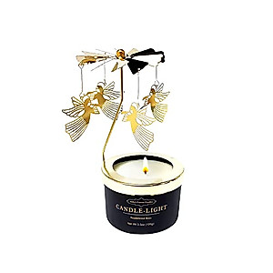 Gifts for Women,Funny Gifts for Her,Birthday Gifts for Women,Unique Candle Gifts for Colleagues,Mom and Wife,Birthday,Valentines Day Gifts for Her,Rotating Scented Candles(Angel).