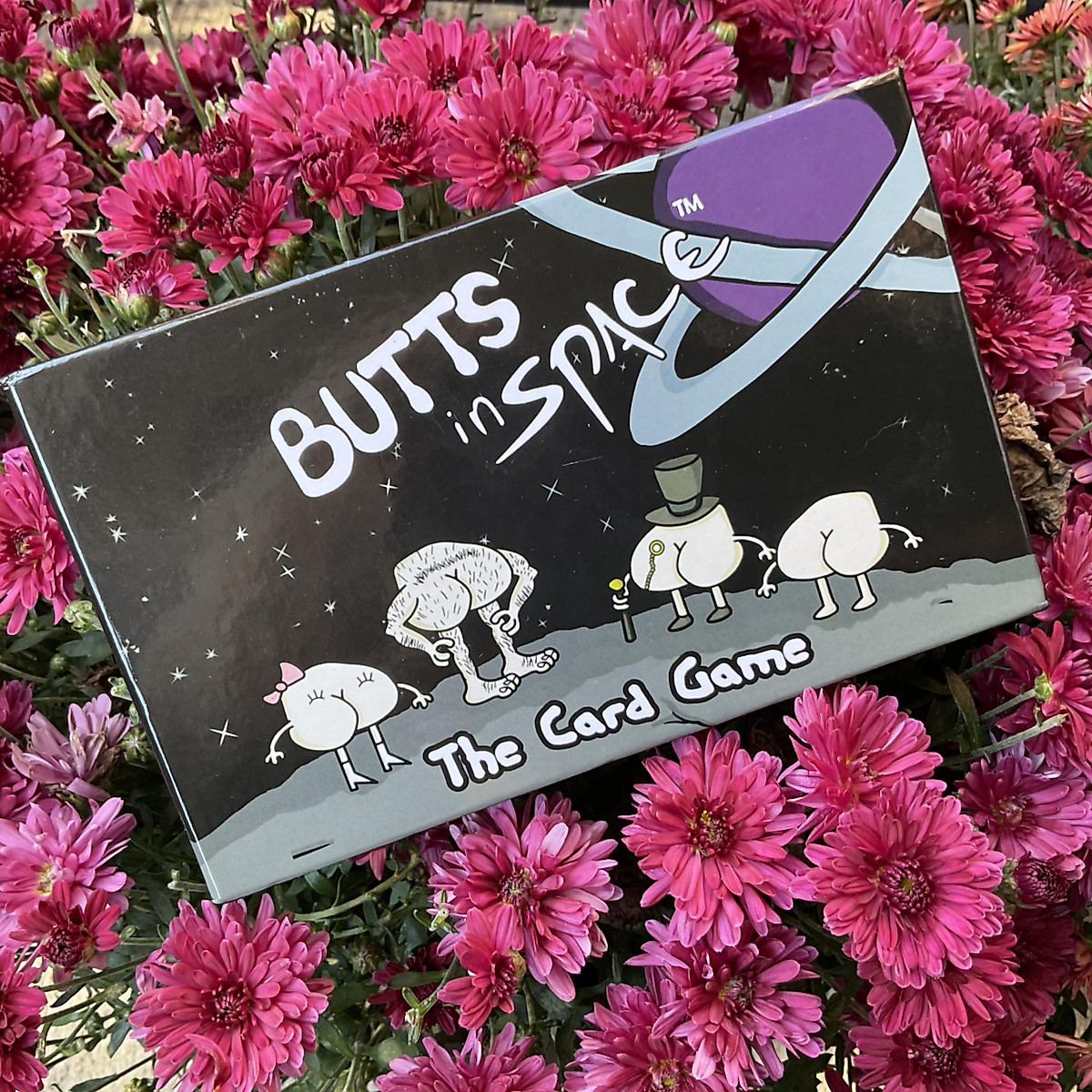 Butts in Space: The Card Game - Fun Gift for Families, Kids Ages 8-12, Teens, Grandmas, Grandpas, and Old Maids