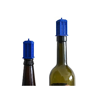 Police Public Call Box Wine and Beverage Bottle Stopper