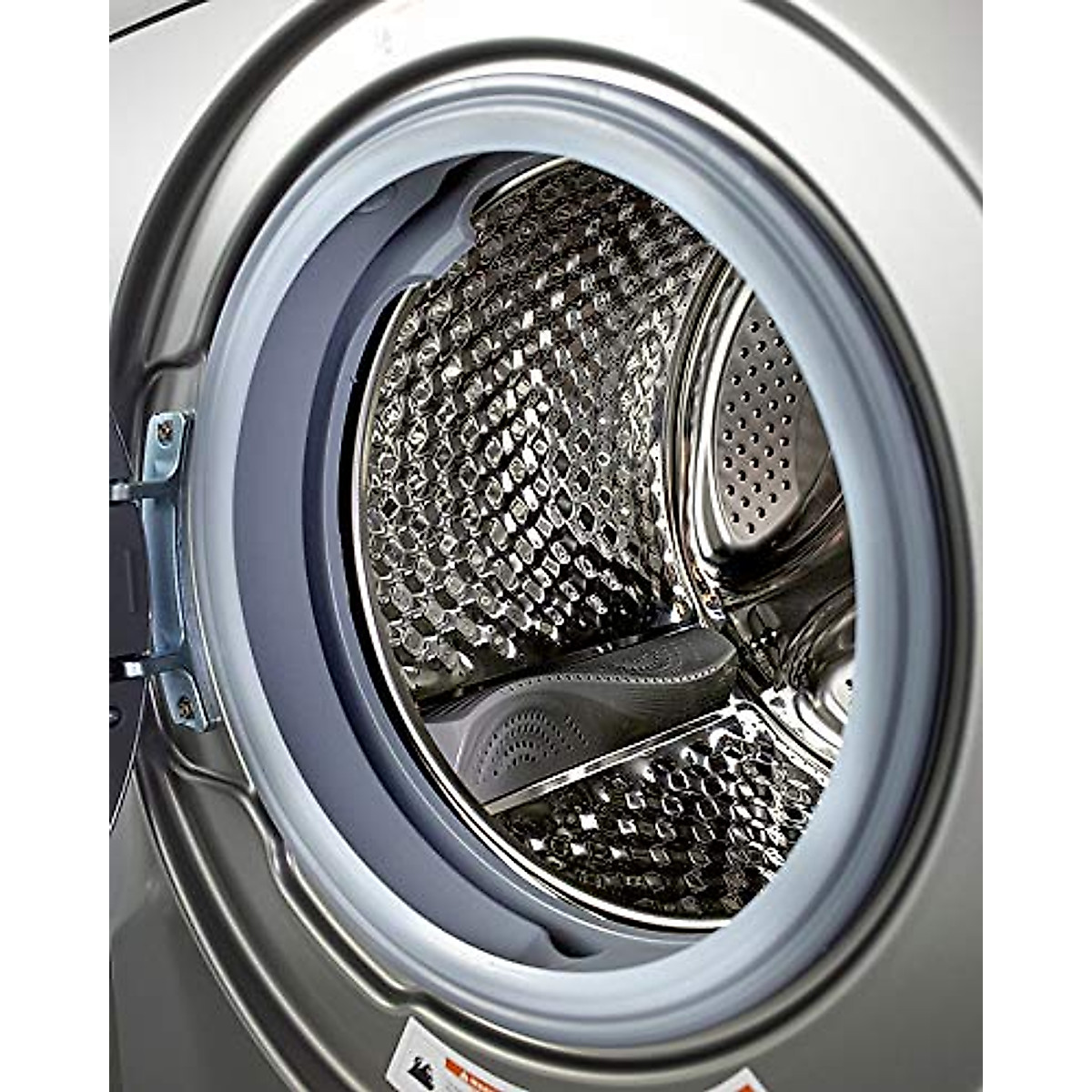 Summit Appliance SPWD2203P 24" Wide 115V Washer/Dryer Combo in Platinum for Non-Vented Use, 2.7 Cu.Ft. Capacity, LCD Display, 16 Wash Cycles, 1300 RPM, Stainless Steel Drum, Child Lock