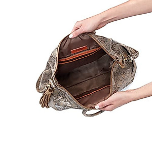 HOBO Women's Sheila Shoulder Bag Silver One Size