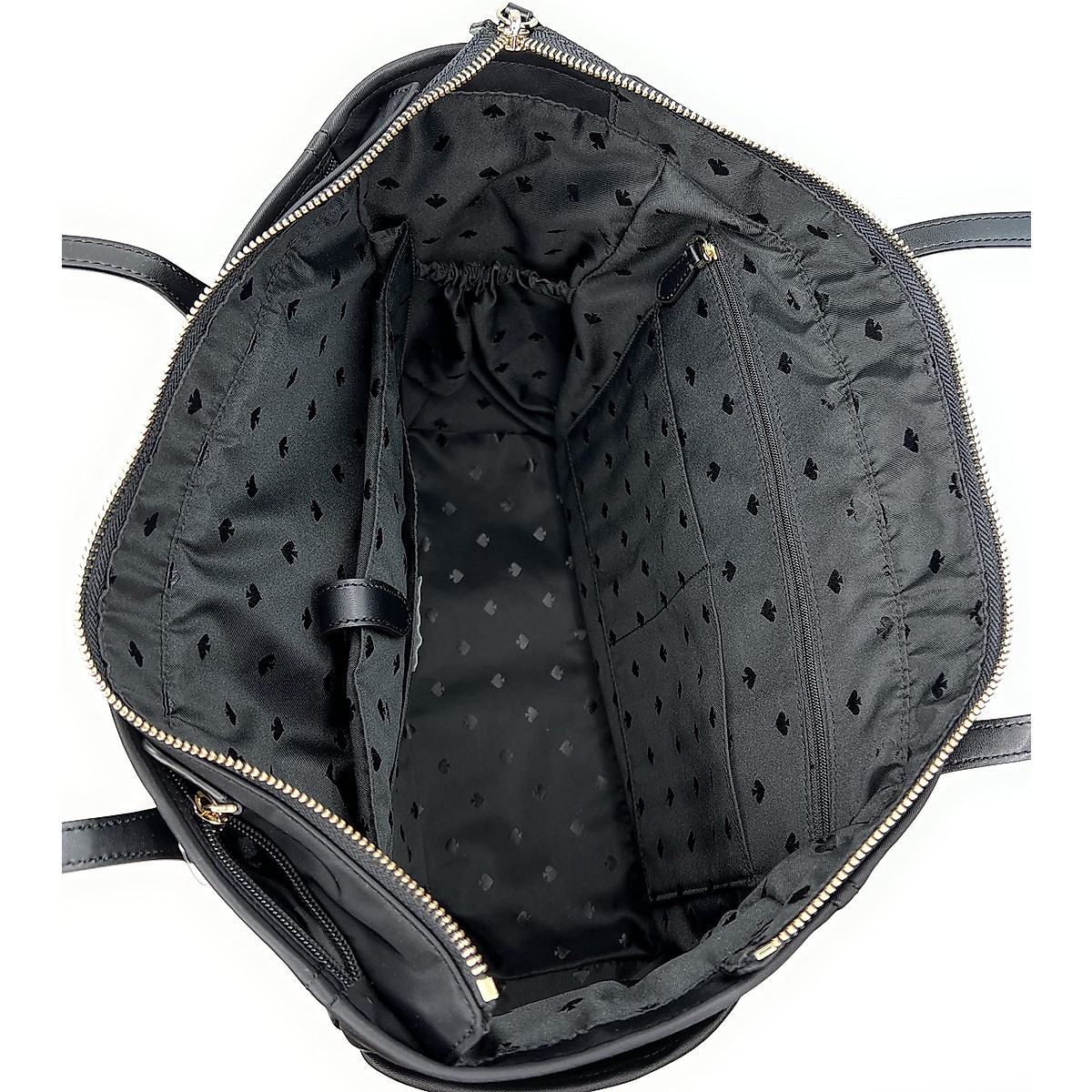 Kate Spade New York Large Chelsea Nylon Satchel (Black)