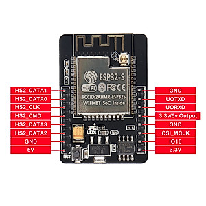 5Pcs ESP32 Cam Micro USB ESP32 Serial to WiFi ESP32 CAM Development Board with OV2640 Module WiFi Bluetooth with TTL Downloader