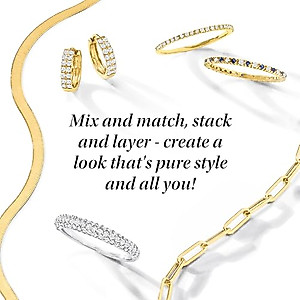 RS Pure by Ross-Simons 14kt Yellow Gold Paper Clip Link Hoop Earrings