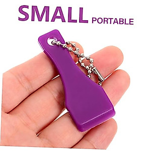 WOONEKY 10pcs Spatula Scrapers Tickets Scraper Tickets Tools Small Scratching Tools Portable Card Scraper Scratch Tool DIY Scraper Tools Plastic