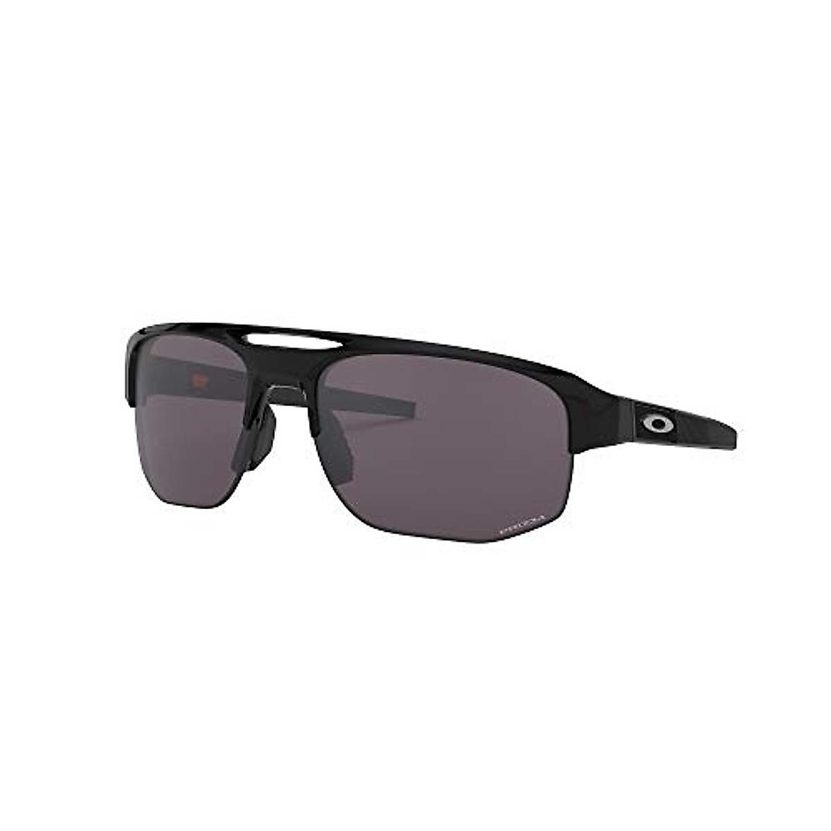 Oakley Men's OO9424 Mercenary Rectangular Sunglasses, Polished Black/Prizm Grey, 70 mm