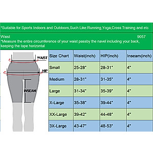 NELEUS Women's 4" Biker Short 3 Pack High Waist Athletic Shorts for Gym Yoga Running,9057,Black/Grey/Dark Green,M