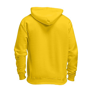 Y2K Tops, Mens Hoodie Sweatshirt For Plush Pullover Hooded Sweatshirts Men Soft Plain Casual Hoodies Sweatshirts Comfort Colors Graphic Hoodie Pink Devil Mgk Hoodies (XXL, Yellow)