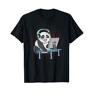 Gaming Panda Console PC Gamer Gift T-Shirt