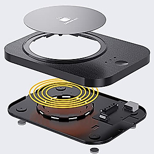 Shelina Coffee Mug Warmer,Beverage Warmer ,Electric for Office Home Use,Smart with Three Temperature Settings(Cup Not Included)