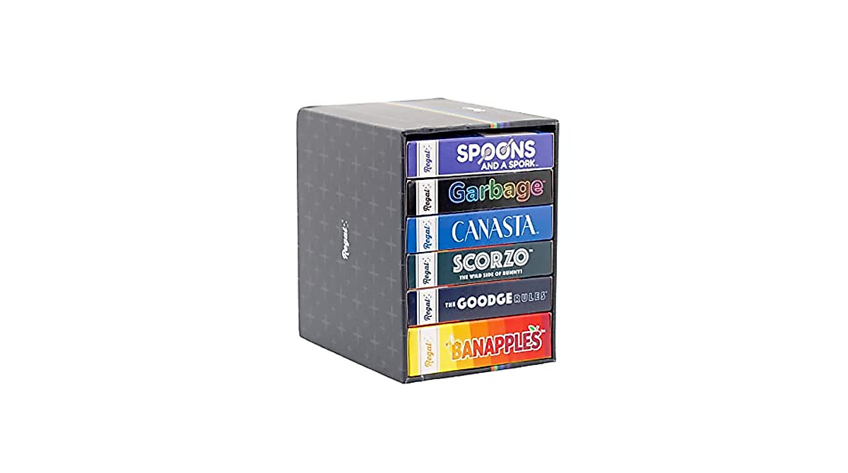 Regal Games Mega Card Family Pack: 6 Fun Card Games