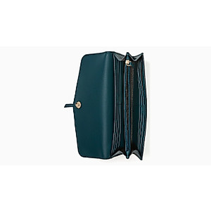 Kate Spade New York Marti Large Slim Flap Wallet (Peacock)