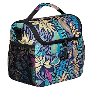 BAVGRED Lunch Bags for Women, Insulated Lunch Box Reusable Tote Lunch Bag for Office Picnic Camping-Leakproof Soft Mini Cooler Bag with Adjustable Shoulder Strap