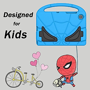 Samsung Galaxy Tab A8 10.5 inch 2022 Case for Kids, DICEKOO Lightweight Shockproof Kid-Proof Cover with Handle Stand for Galaxy Tab A8 10.5” 2022 (SM-X200/X205/X207) - Blue