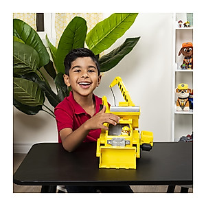 Paw Patrol, Ultimate Rescue Construction Truck with Lights, Sound and Mini Vehicle, for Ages 3 and Up