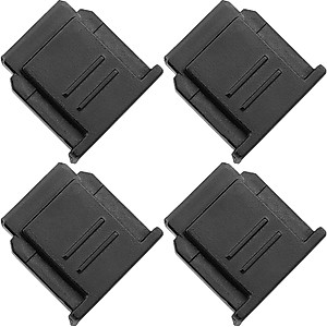 Camera Hot Shoe Cover Compatible with Sony A6000 A6100 A6300 A6400 A6500 A6600 A1 A9II A7SIII A7RIV A7RIII A7III RX10III RX10IV RX1RI,ChromLives Shoe Cover Protector Cap Compatible with Sony,4 Pack