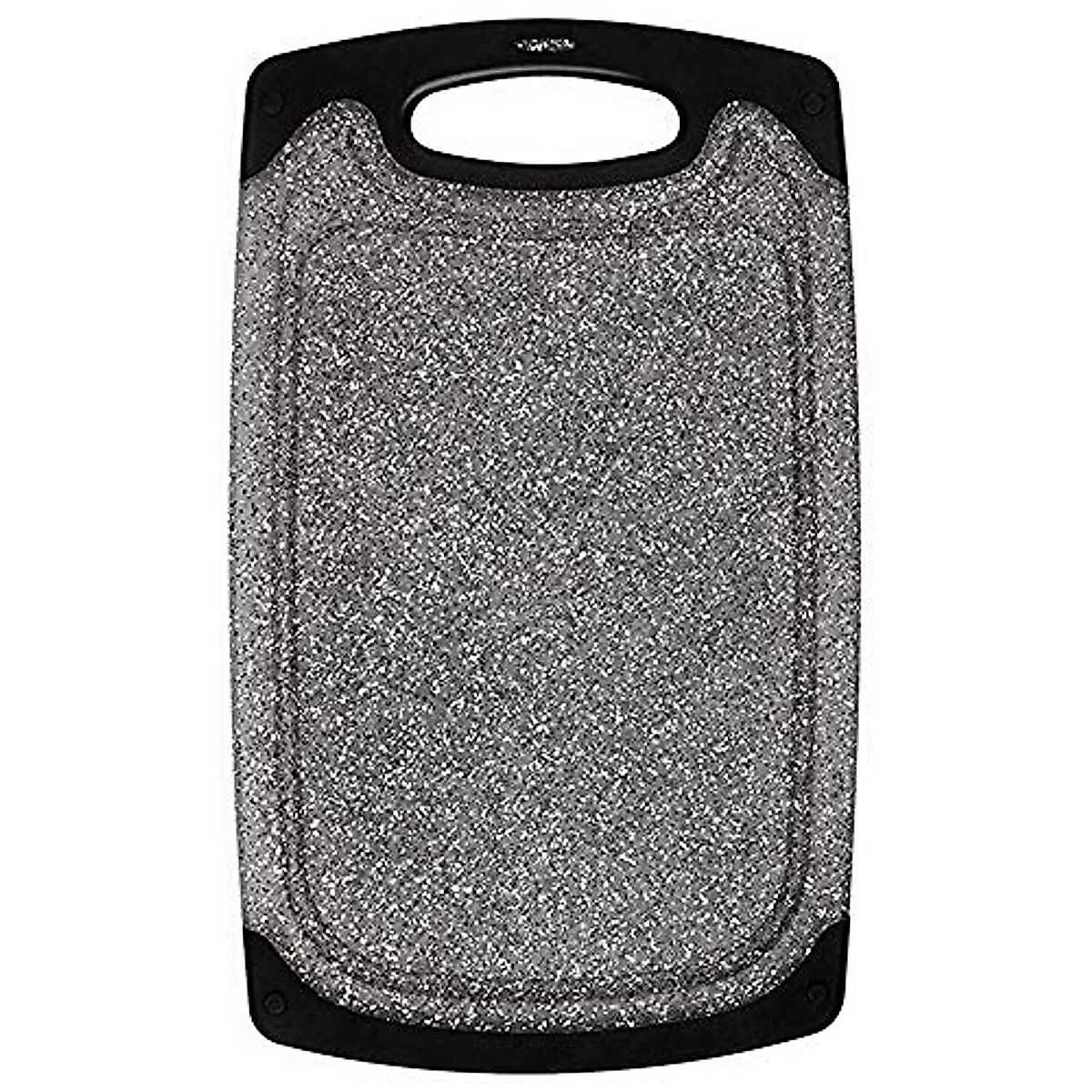 WHLONG Reversible Plastic Chopping Board for Kitchen Design with Easy Grip Hle Cutting Boards