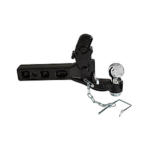 Buyers Products RM62516 6-Ton Receiver Mount Combination Hitch with 2-5/16 Inch Ball, Black