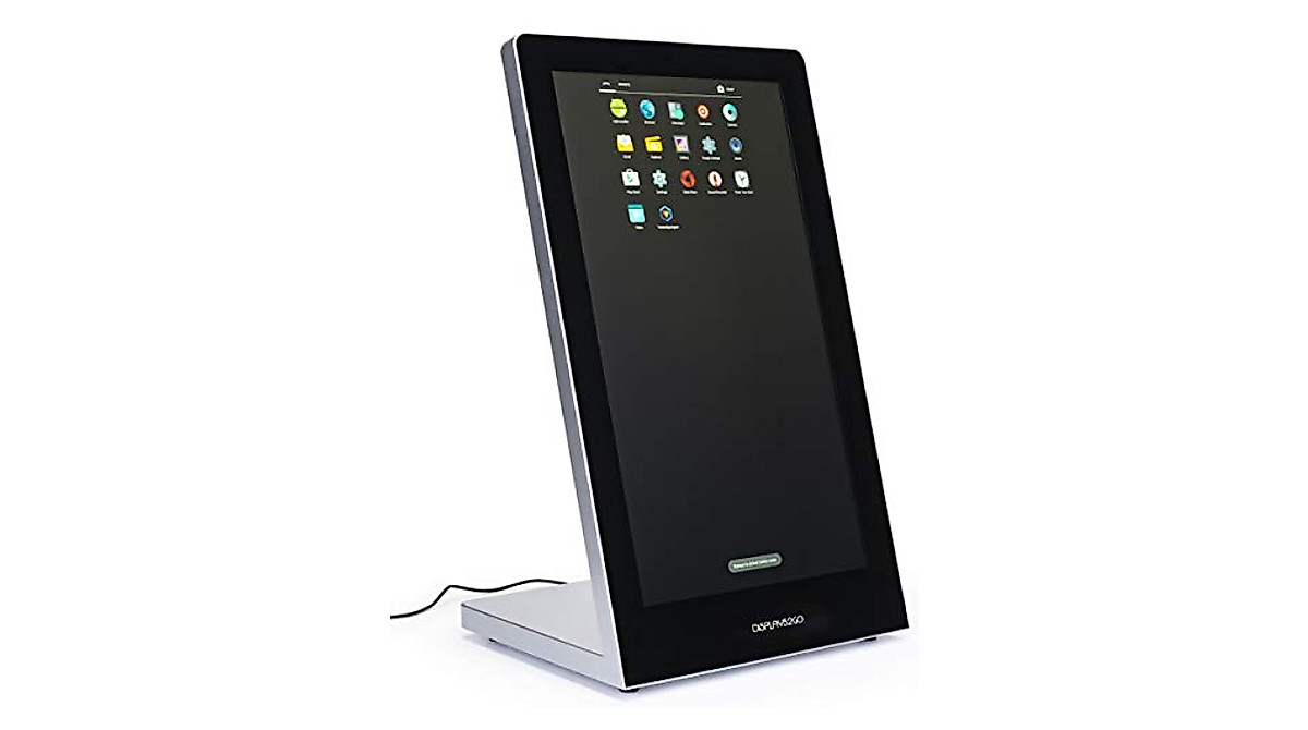 Displays2go 21.5" Touch Screen Countertop Stand for Digital Signage