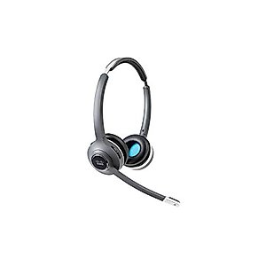 Cisco Headset 561, Wireless Dual On-Ear DECT Headset with Standard Base for US & Canada, Charcoal, 1-Year Limited Liability Warranty (CP-HS-WL-562-S-US=)