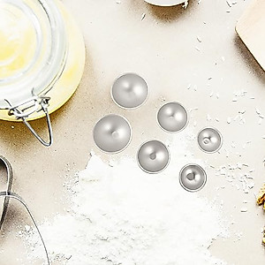 EXCEART 1 Set baking mold household pudding cup pudding mold egg tart molds multi-function muffin molds pudding pan baking accessory cake mini aluminum alloy