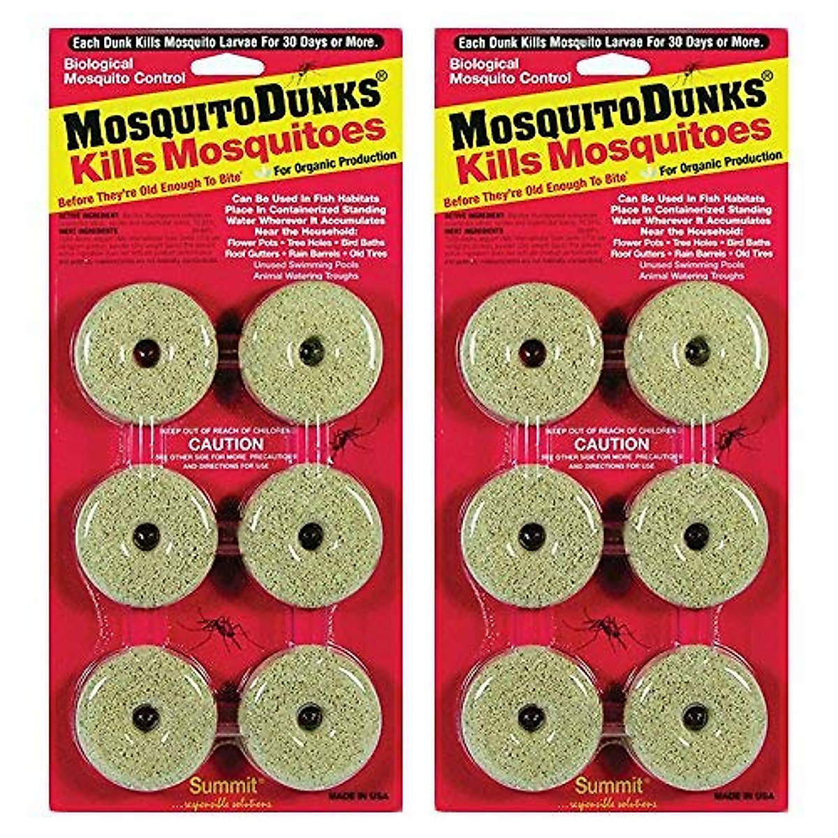 2-Pack Summit Mosquito Dunks