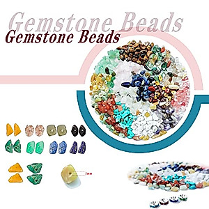 Jewelry bracelet Making kit - 1020PCS Beads for Jewelry Making,Jewelry Making Supplies with Crystal Beads,DIY for Bracelet Necklace Earrings Rings,toys for Girls and Adults,ideal gifts for kids