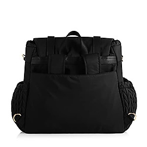 SEWBOO Diaper Bag BackPack Large Capacity Convertible Travel Back Pack lightweight Maternity Baby Changing Bag Waterproof and Stylish with Changing Pad Baby Bag for Mom and Girl