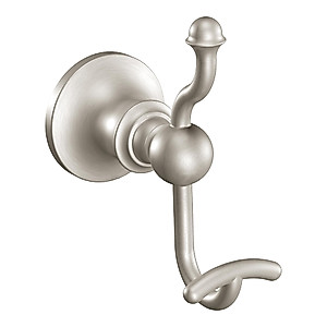 Moen DN4403BN Vale Robe Hook, Brushed Nickel