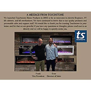 Touchstone Valueline Smart Motorized TV Lift-for 32-70" TVs-RF & Wired Remote-39 Height Travel-165lb Capacity-Height Memory-Flat Lid Mount-5yr Warranty-Alexa®/WiFi Enabled-30004