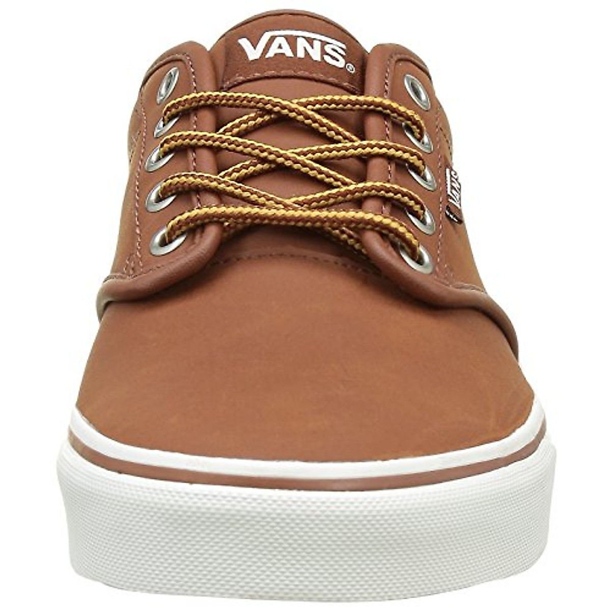 Vans Men's Atwood Leather Shoes 8.5 M, Brown Marshmallow