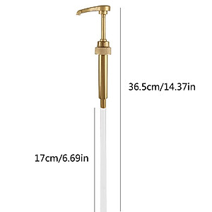 AOSWTLIF 12PCS Syrup Pump Suitable for 750ml Bottles，Coffee Syrup Dispenser Pump，Flavor Syrup Pump (12)