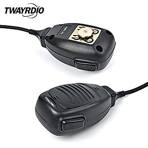 TWAYRDIO KMC-35 Standard Dynamic Mobile Radio Microphone (RJ45) Replacement Handheld Speaker MIC for Kenwood NX700 NX800 TK8180 TK7180 TK7360 TK8160