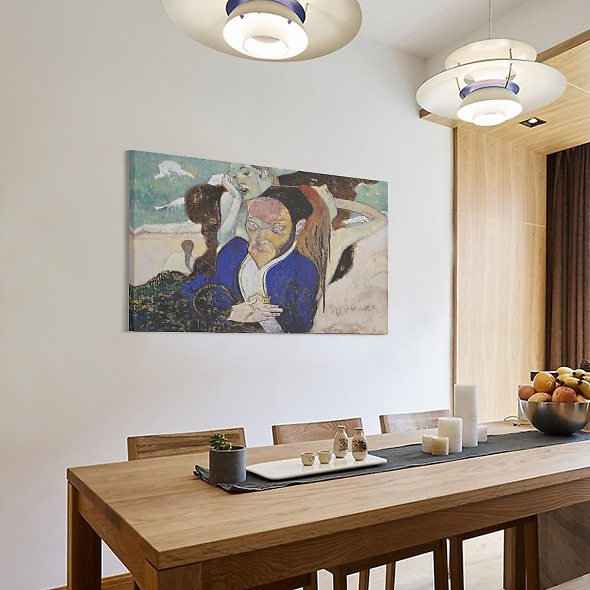 shefei Paul Gauguin Nirvana Portrait of Meyer De Haan Poster Decorative Painting Canvas Wall Art Living Room Posters Bedroom Painting 16x24inch(40x60cm)