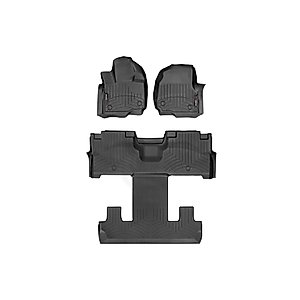 WeatherTech Custom Fit FloorLiners for Expedition, Navigator - Full Set (441295-1-4), Black