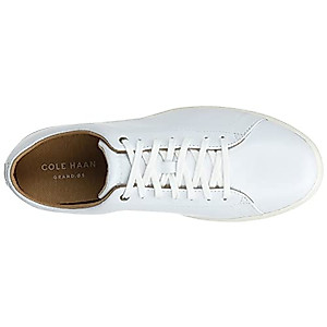 Cole Haan mens Grand Crosscourt Ii Sneaker, White Leather, 9.5 US