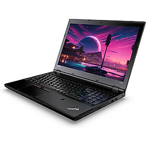 Lenovo ThinkPad L560 15.6 Inch Laptop PC, Intel Core i5-6300U up to 3.0GHz, 8G DDR3L, 256G SSD, VGA, MDP, Windows 10 Pro 64 Bit Multi-Language Support English/French/Spanish(Renewed)