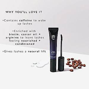 Eyeko Lash Alert Mascara - Black - Lift & Curl - Infused with Caffeine and Biotin 8ml